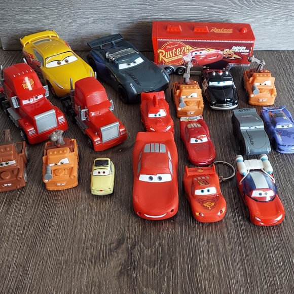 Disney | Toys | Disney Pixar Cars Mixed Lot Cars Lightning Mcqueen ...